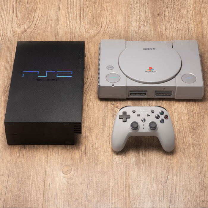 Defender - Gray (Next-Gen PS1, PS2, PS3, PS Classic, Switch & PC Wirel ...